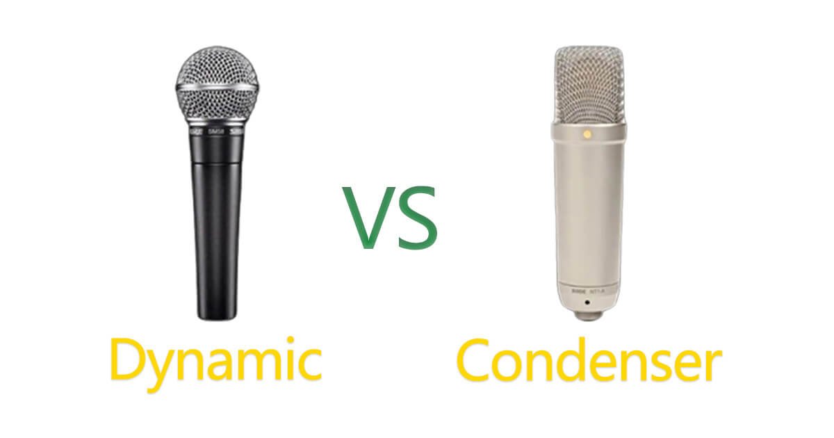 Dynamic or Condenser Microphones: Which One Fits Your Needs Best? - ECMIC
